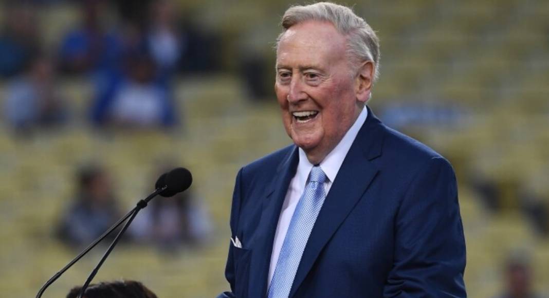 Vin Scully, Legendary Dodgers broadcaster has died at the age of 94