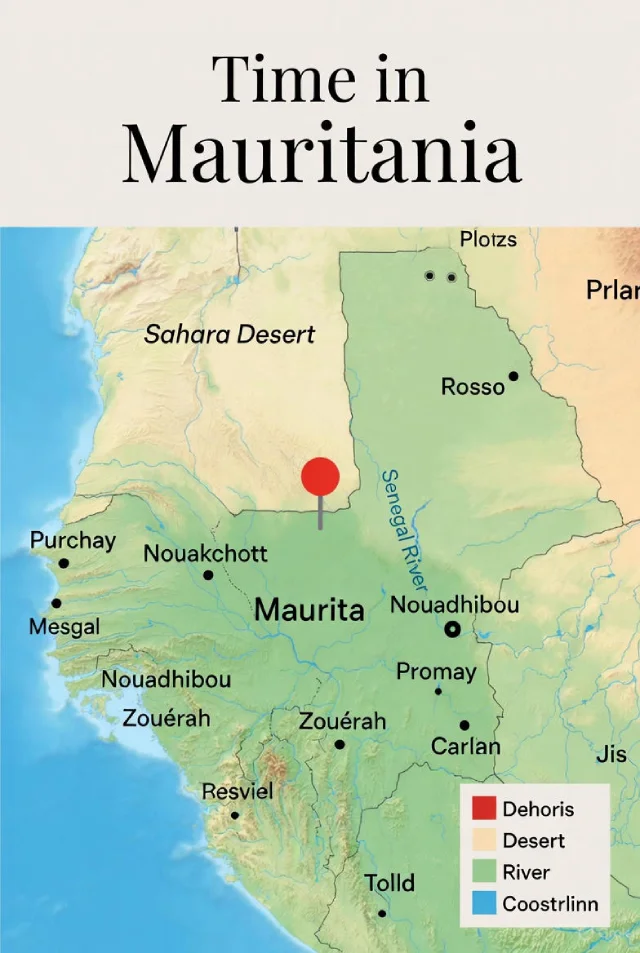 Current Time in Mauritania – Local Time & Time Zone