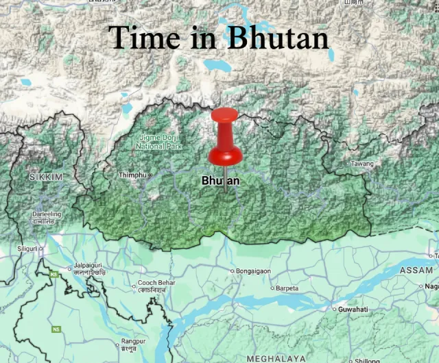 Current Time in Bhutan - Local Time, Time Zone, UTC & DST