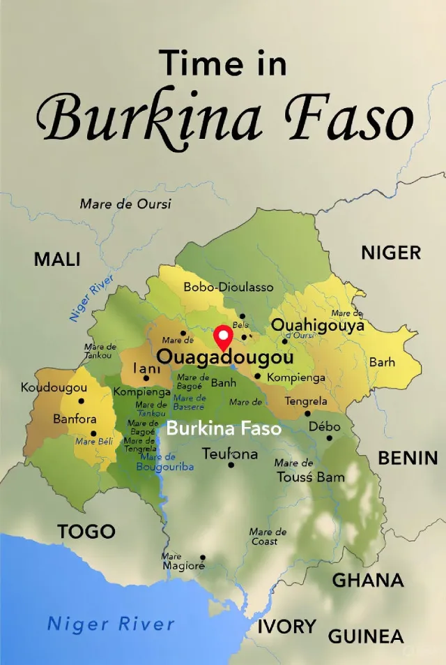 Current Time in Burkina Faso - Local Time & Time Zone