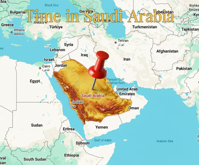Current Time in Saudi Arabia Now with Local Time