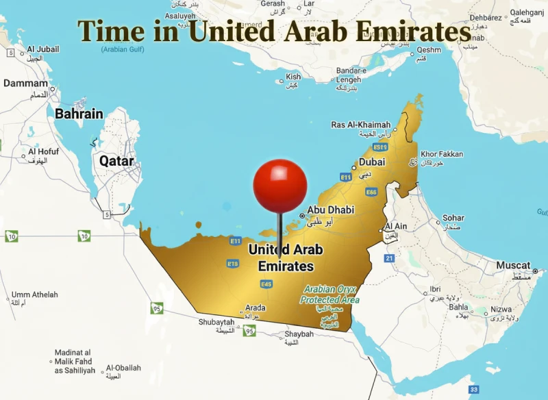 Current Time in UAE - Local Time, Time Zone, UTC & DST