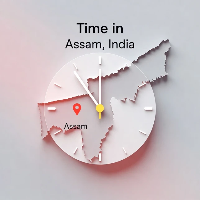 Current Time in Assam, India Now