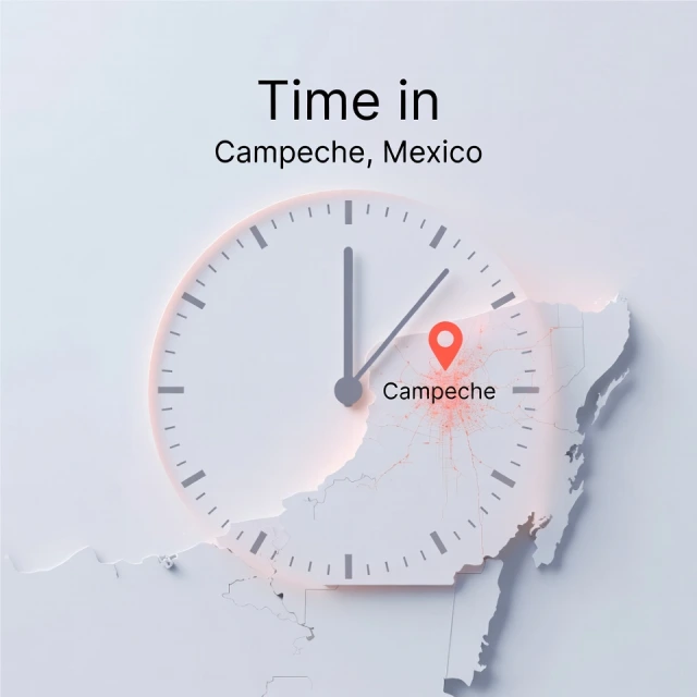 Current Time in Campeche, Mexico Now