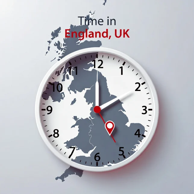 Current Time in England, UK Now