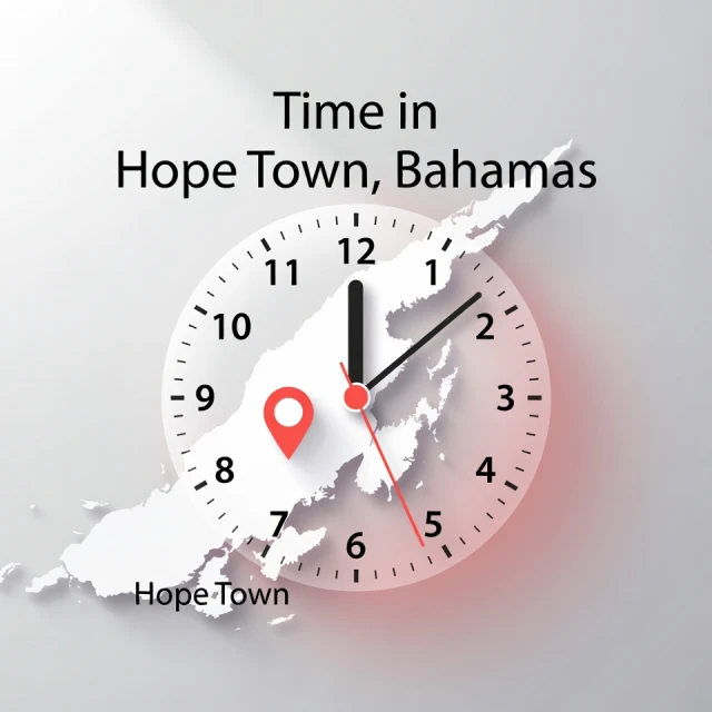 Current Time in Hope Town, Bahamas Now