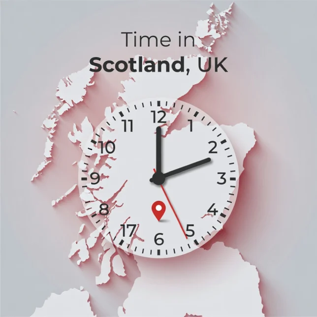 Current Time in Scotland, UK Now