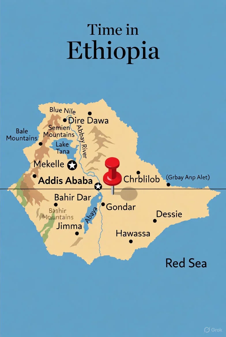 Current Time in Ethiopia – Local Time & Time Zone
