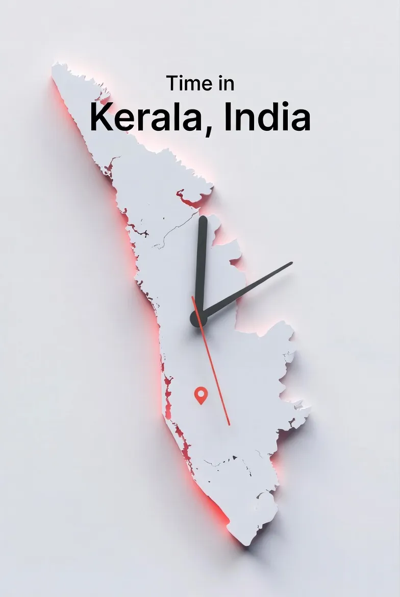 Current Time in Kerala, India Now