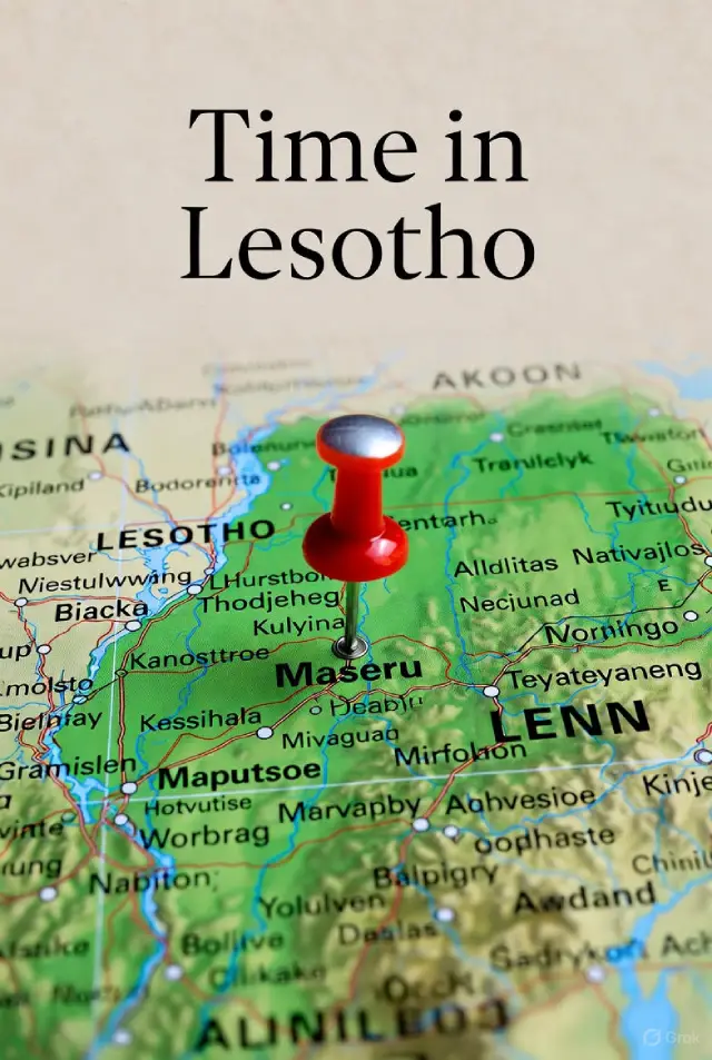 Current Time in Lesotho – Local Time & Time Zone