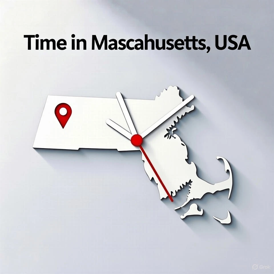 Current Time in Massachusetts, USA Now