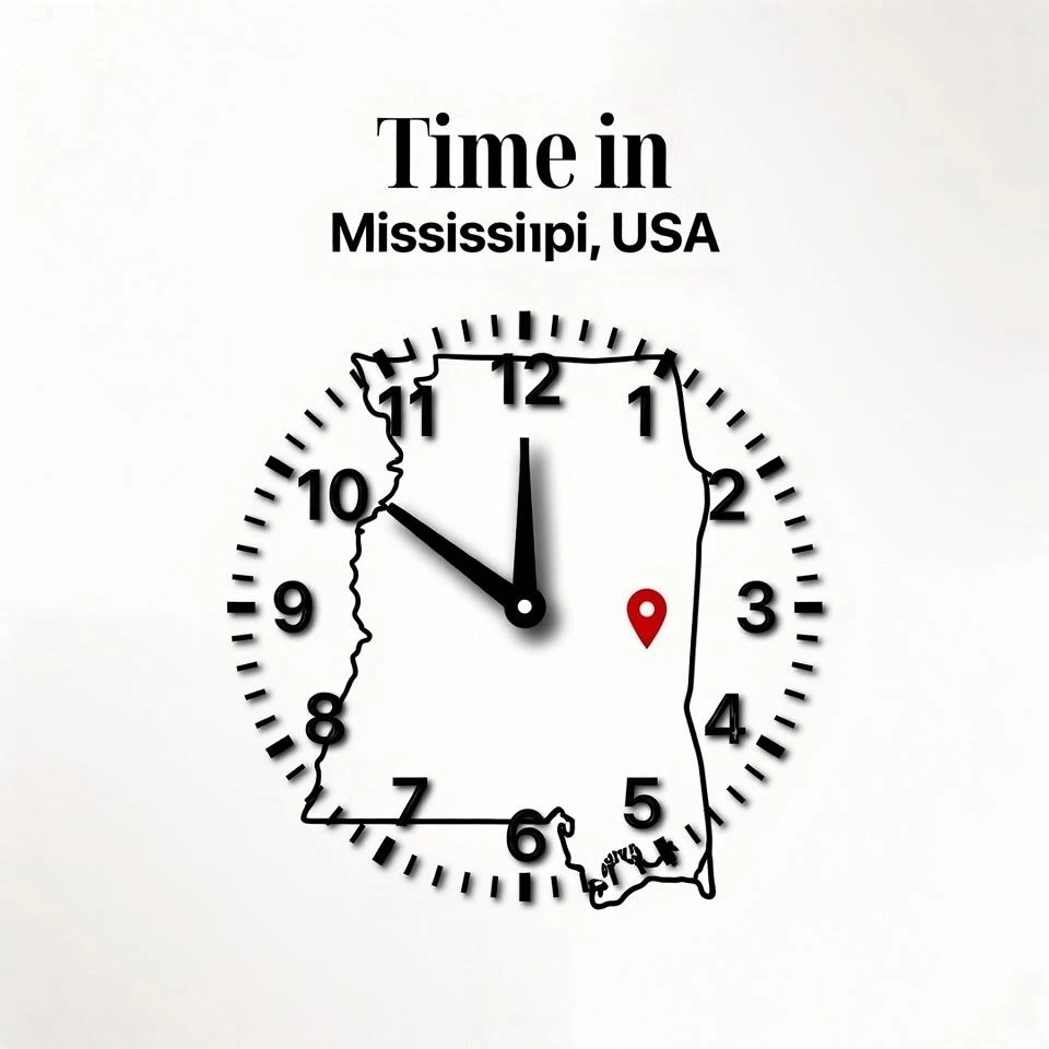 Current Time In Mississippi USA Now Current Time In Mississippi USA Now