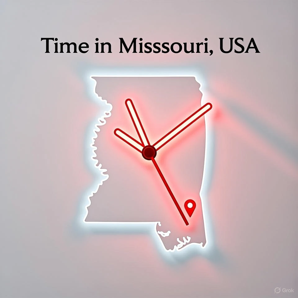 Current Time in Missouri, USA Now