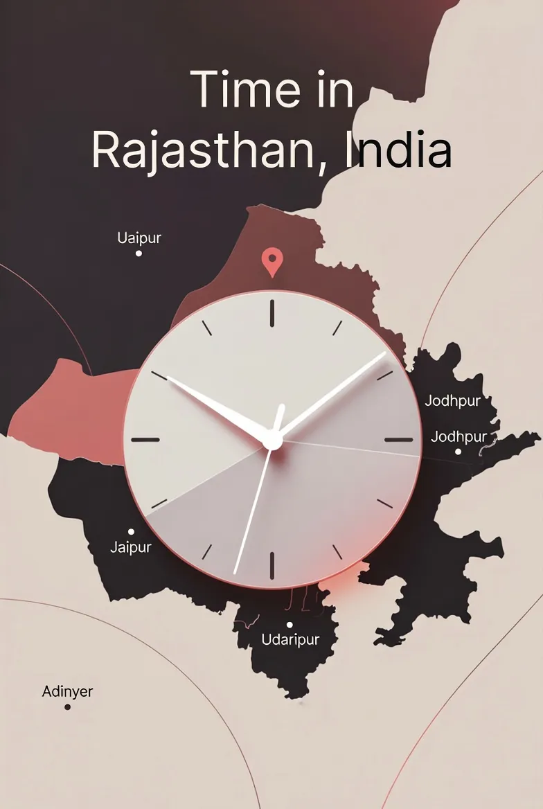 Current Time in Rajasthan, India Now