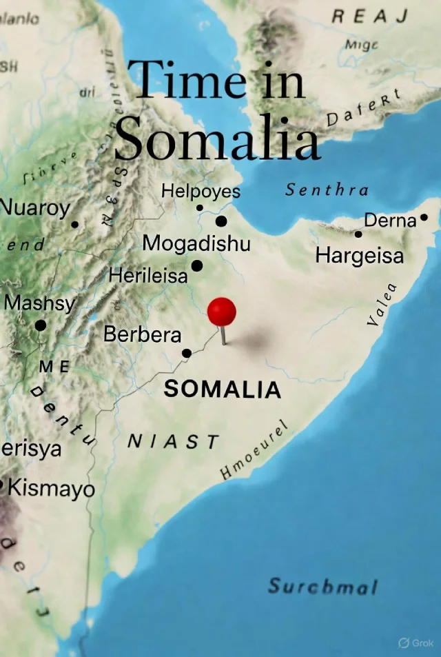 Current Time in Somalia – Local Time & Time Zone