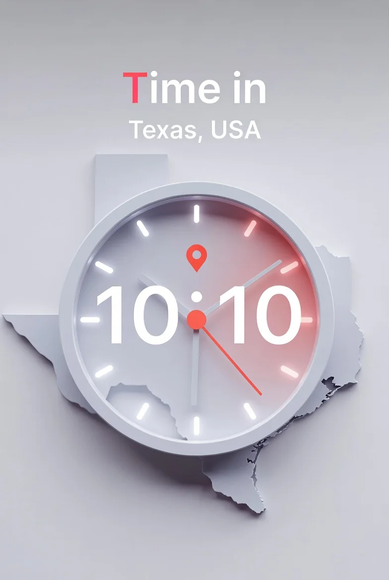 Current Time in Texas, USA Now