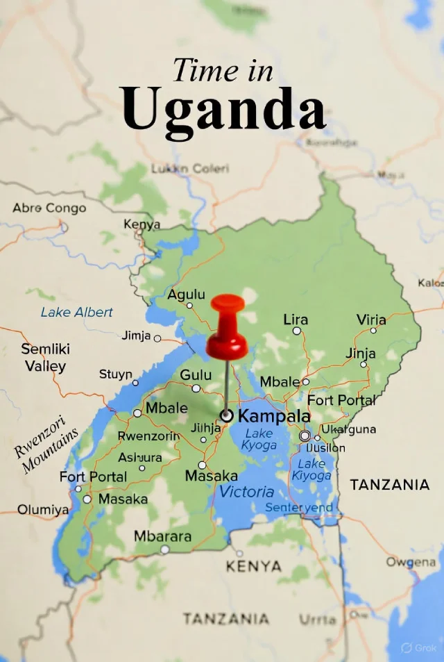 Current Time in Uganda – Local Time & Time Zone