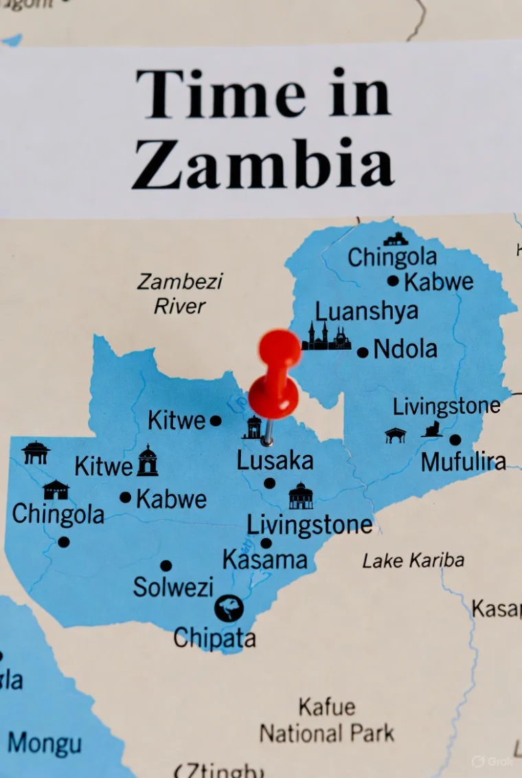 Current Time in Zambia – Local Time & Time Zone