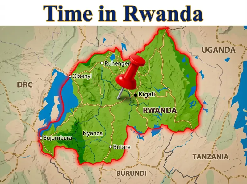 Current Time in Rwanda - Local Time & Time Zone