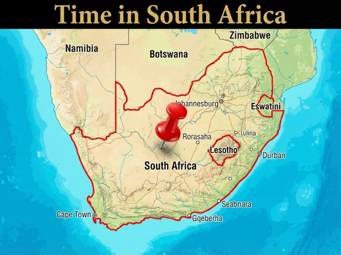 Current Time in South Africa - Local Time & Time Zone