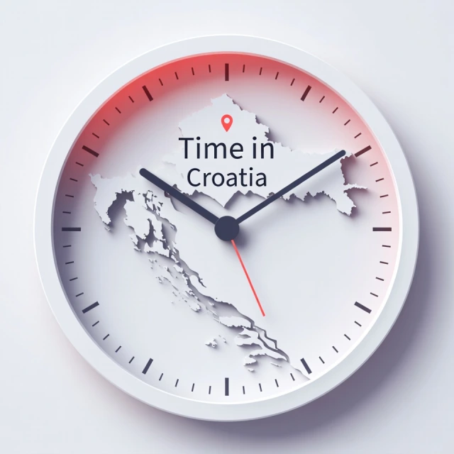 Current Time in Croatia, Local Time and Time Zone